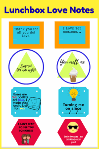 Printable Lunchbox Love Notes for a Lunch Packed with Love - Chic n Savvy